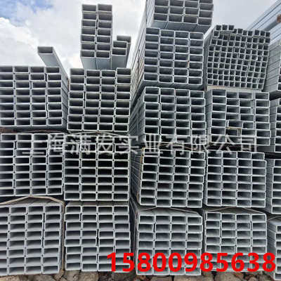 矩形40100方大棚 管通50带方*60方*镀锌幕墙 镀锌管矩钢幕墙