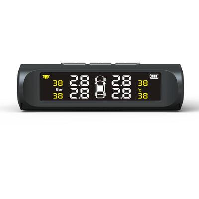 汽车胎压监测器太阳能无线传感器监测高精度检测气压TPMS高精度