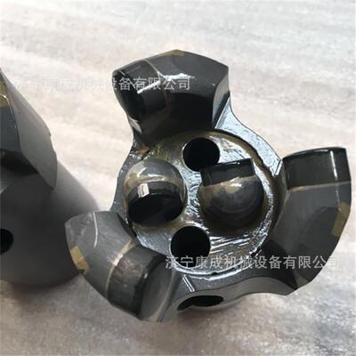 井下用三翼金刚石钻头工程钻孔用三翼金刚石钻头烧结体三翼钻头