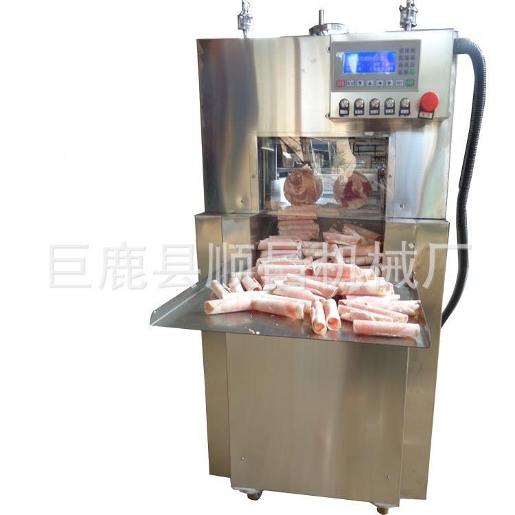 全sc-双卷自切动数控切羊羊肉片机肉机卷切片机商用切片肥牛冻肉