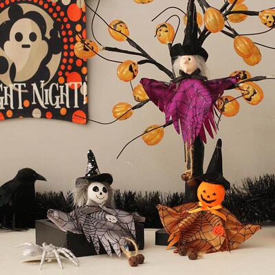 Halloween Decorations Ghost Festival Pumpkin Ghost Witch