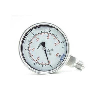 威卡WIKA 全不锈钢波登管压力表 232.50.100 径向 1/2NPT
