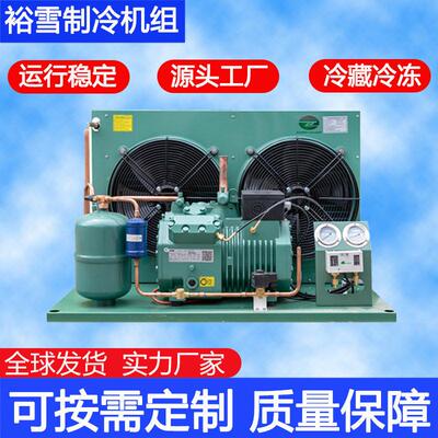 Condensing Unit 制冷压缩机全套中低温冷凝机组设备制冷机组