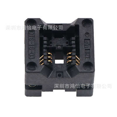 进口Enplas测试座SOP8/OTS-8(16)-1.27-03老化编程座烧录座转接器