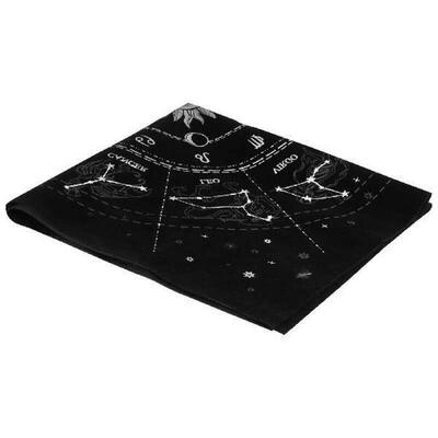 Pentagram Altar Cloth Divination Tarob Round Tablecloth
