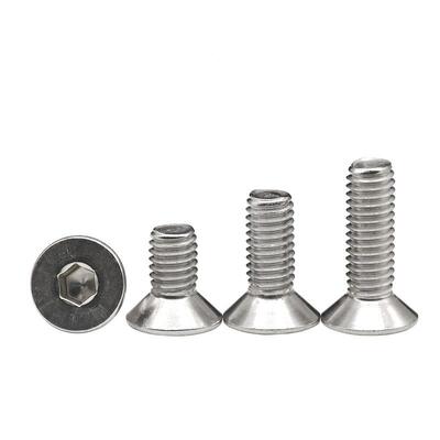 M8M110不锈钢平头内六角丝角DIN7螺99沉头内六角螺丝平杯内六螺栓