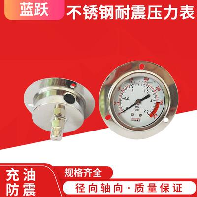 直径内螺纹连接型耐震压力表KTYB型直径Y60
