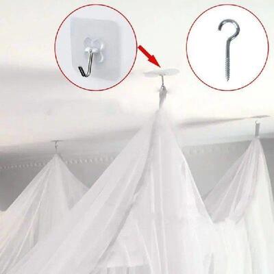 4 Corner Bed Canopy Mosquito Net 4 Door Square Canopy Bed