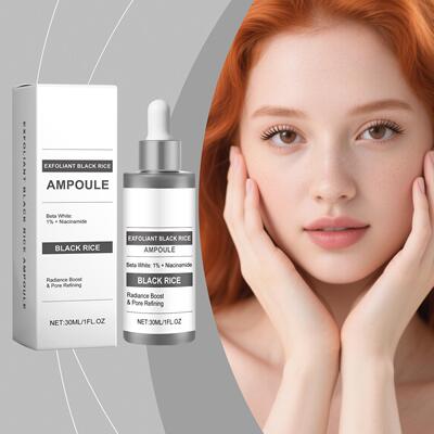 Black Rice Essence Liquid - Gentle moisturizing, cleansing,