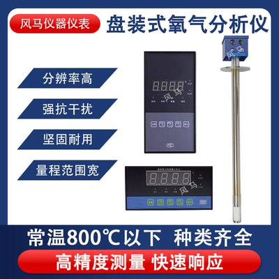 氧化锆氧量分析仪锅炉烟道氧气含量监测氧探头