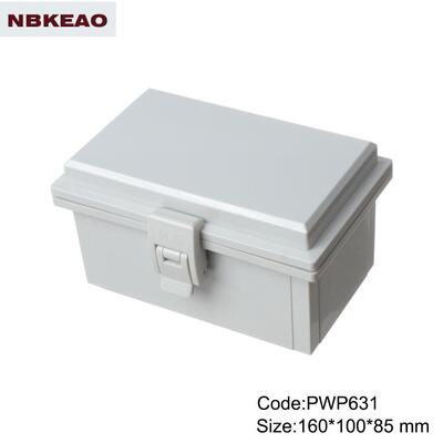 160*100*85 塑料防水盒 防水接线盒 翻盖塑料壳体 PWP631