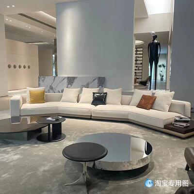意式米洛提沙发地平线Horizonte直排转角组合大平层别墅设计师款