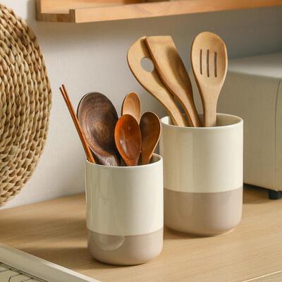 Kitchenware Storage Canister Ceramic Sealed Jar Vase