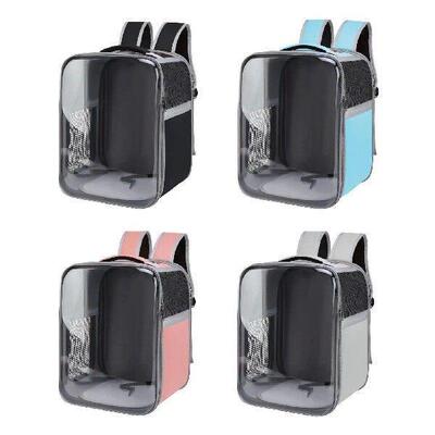 Cat Backpack Carrier Pet Backpack with Mesh Side Window