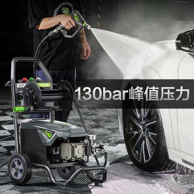 巨浪W16PRO220V3000W绿霸商用清洗机大功率工业洗车清洗机