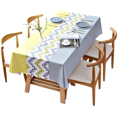 Nordic PVC tablecloth waterproof table cloth table mat 桌布