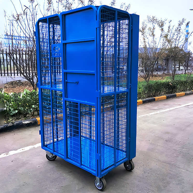 厂家现货折叠物流台车物流周转车装卸车快递笼车搬运工具台车推车