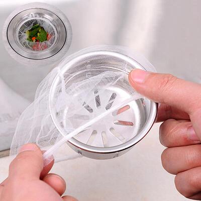 Kitchen Filter Treasure 30-Pack Sink Drain Filter Net, 100-P