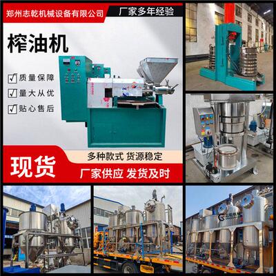 大型油葵榨油设备 加工葵花籽油全套设备 粮油工厂生产线设备