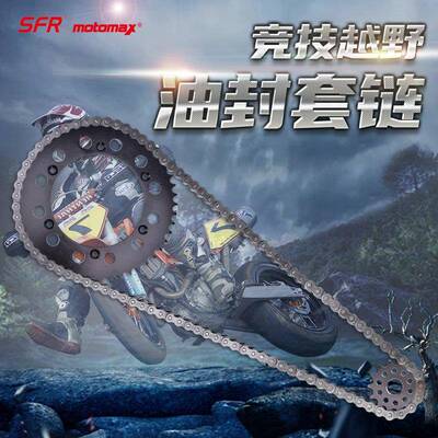 适用机车山叶TTR250 93-04改装大小齿大齿盘链轮油封链条套炼