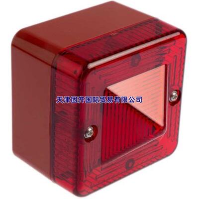 e2s L101XAC230BR/R 警示灯, 红色 230V交流, 氙灯泡, 闪光