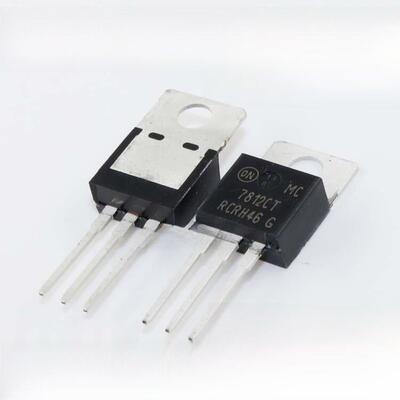 进口全新原装7812CT MC7812CT TO-220三端稳压管【10祇16元包邮】