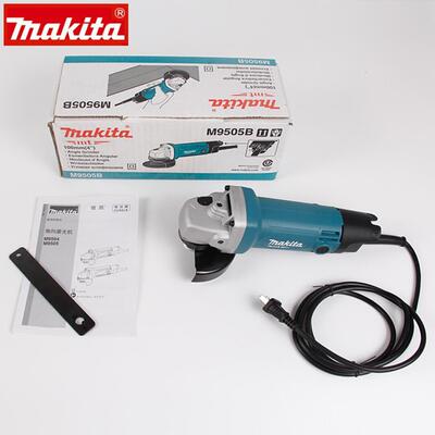 牧田M9505B角磨机100mm磨光机打磨机切割机抛光机砂轮机电动工具
