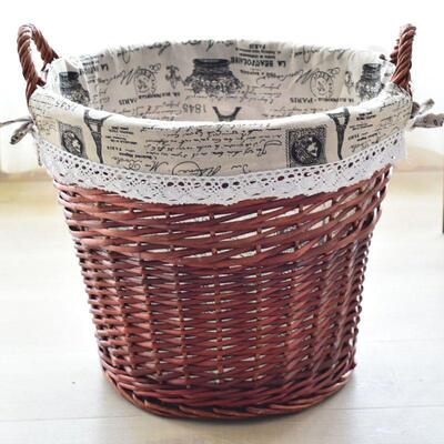 编筐脏衣收收纳篮篮柳编纳热气球XII脏衣篓火锅店衣织服杂物藤编