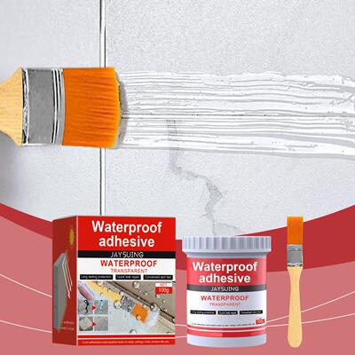 Jaysuing Transparent Waterproof Sealant - For Roofs, Bathroo