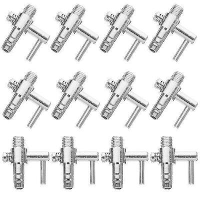 30 PCS Stainless Steel Air Pump Flow Lever Switch Filter