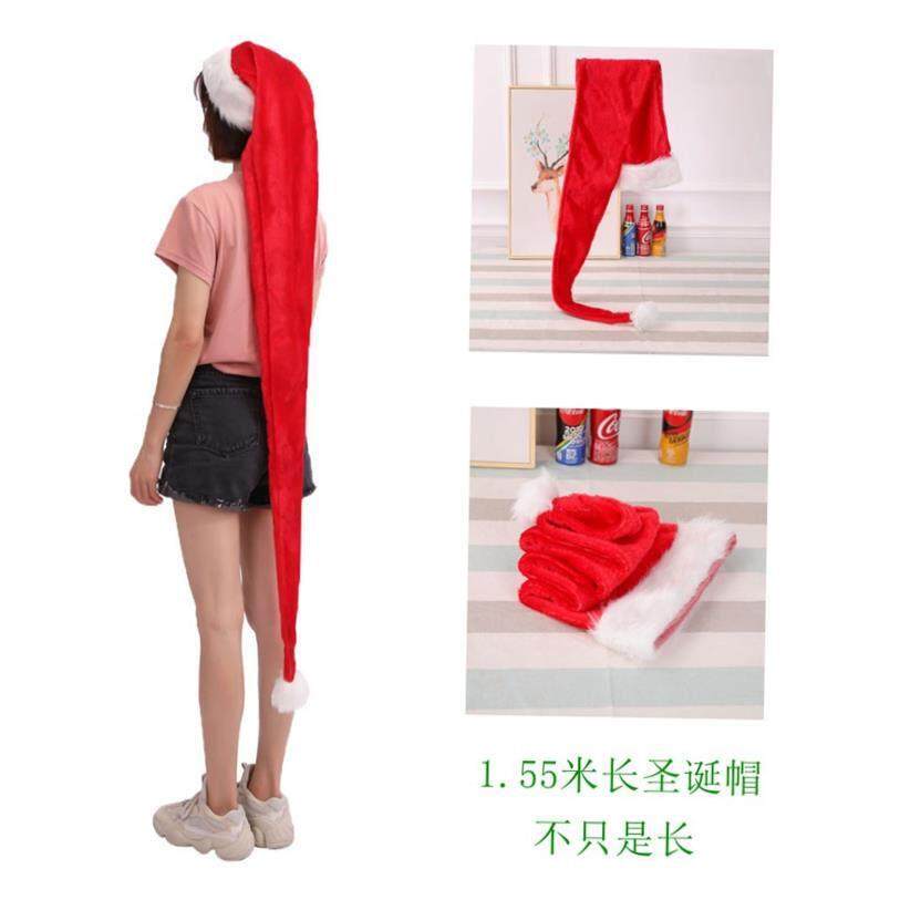 christmas decoration tree 1.5m plus plush Santa hat 圣诞帽