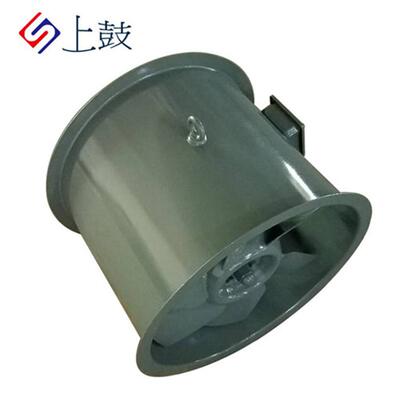 低噪声斜流式通风机管道加压风机 GXF-II-5B 1.5KW 9072m3/h267pa