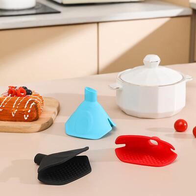 Cross-border Amazon silicone heat-resistant clip multifuncti