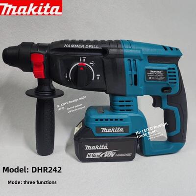 Mt Dhr242三功能冲击钻电锤电钻家用电冲击钻锂电钻