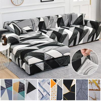 Geometry Sofa Cover Elastic Sofa Cover for Living Room Moder