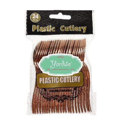 24 Pcs Appetizer Spoon Dessert Spoons Rose Gold Mini for