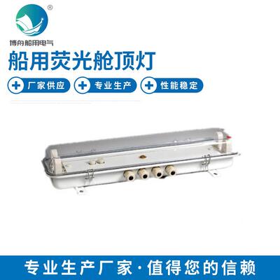 JCY24-2荧光舱顶灯舱室甲板灯具LED舱顶灯船舶灯具