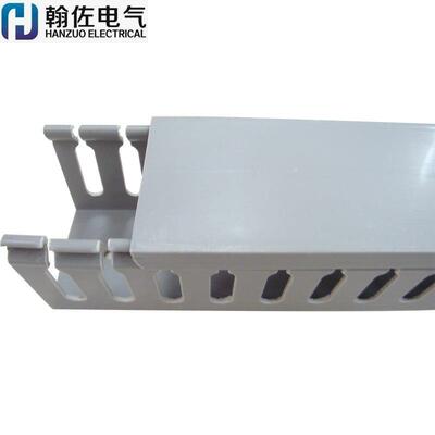 大号U型线槽 PXC开口配线槽 宽W160高H100 硬质PVC走线槽 齿形槽