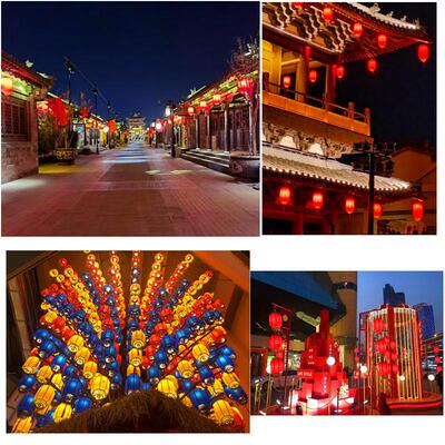 户外羊皮灯NER笼防水中式吊灯古冬瓜古风笼灯饭装店饰仿广告印字