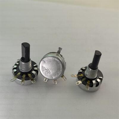 FY WH118-470KA A470K 单联电位器 柄20MMF 黑色 吸尘器电位器