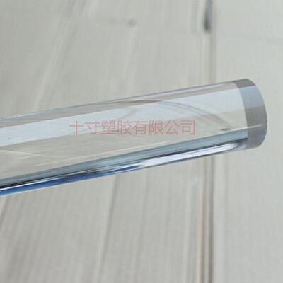 高透明亚克力圆棒实心圆柱条导光棒pc直径2-300mm有机玻璃棒