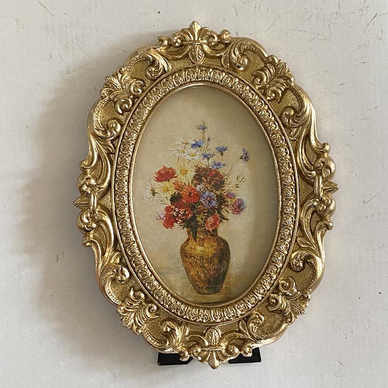 树脂画框欧式餐厅卧室客厅玄关壁画背景墙法式装饰树脂相框