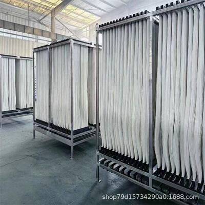不锈钢膜架MBR膜中空纤维PVDF材质浸入式中水回用PVDF帘式膜