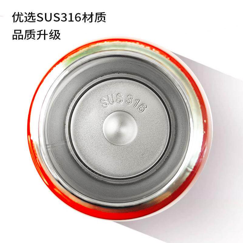 提手双饮316不锈钢保温容大便量户外携旅游运动水壶秉峰便携壶式