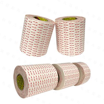 货现4930VHB丙烯酸泡棉耐胶白质809色硬防水高温胶带