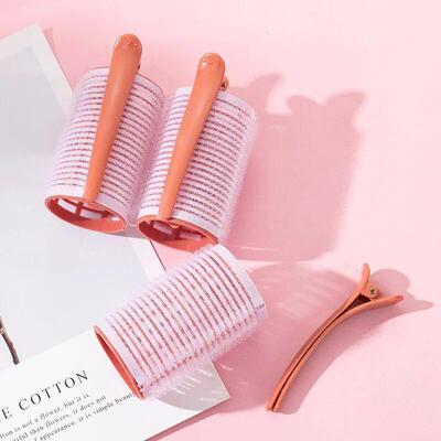 3pcs Self-Grip Hair Rollers Heatless Hair Curlers No Heat Ha