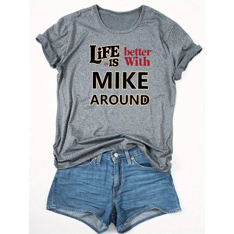 Y 96610 Women's casual summer tee 女士休闲夏季T恤跨境外