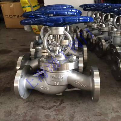 J41W-64R手动316不锈钢法兰截止阀高温法兰截止阀DN250