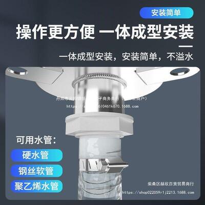 水井手动手压压井水泵取井井头抽水泵水器农村老式PPN压不锈钢摇