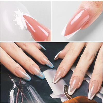 Jelly Silicone Nail Art Stamping Plate Stamper Manicure Tool